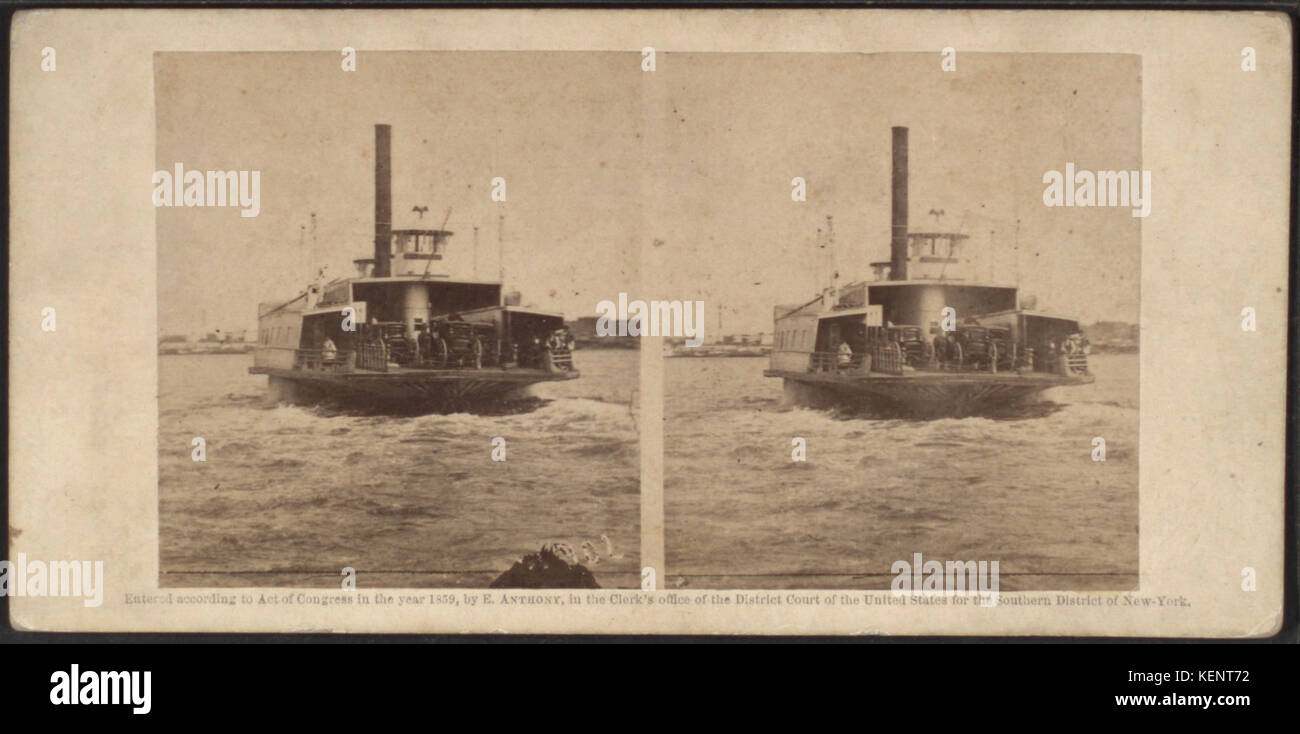 Brooklyn ferry new york 19th century hi-res stock photography and ...