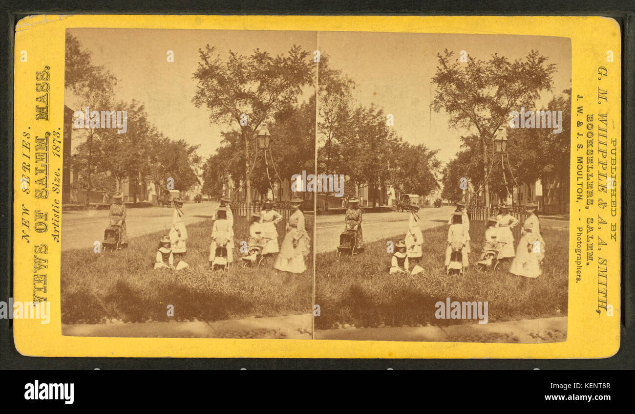 Winter Street, by G.M. Whipple & A. A. Smith Stock Photo - Alamy