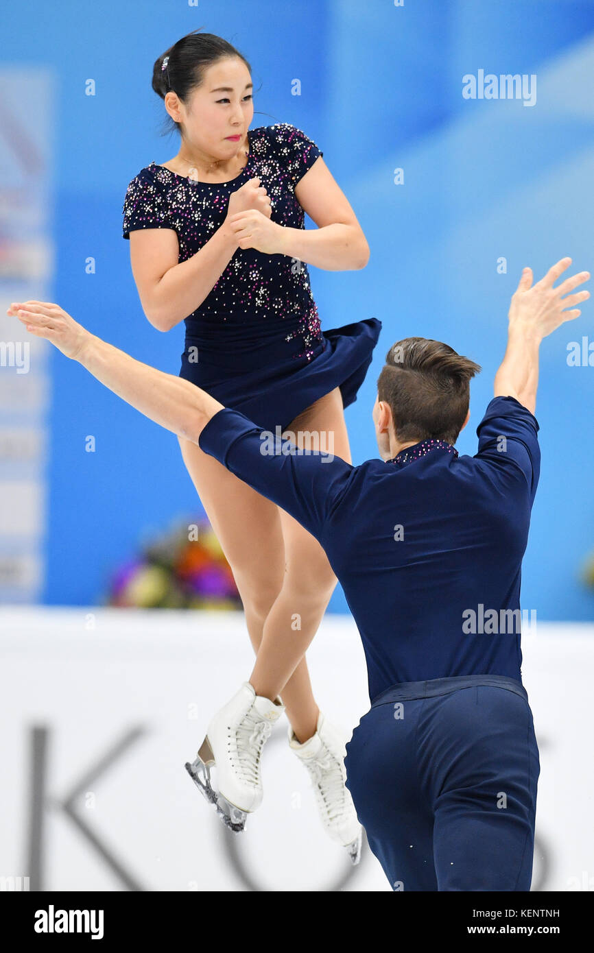 Sumire Suto & ???? ? Francis Boudreau-Audet (JPN), OCTOBER 21, 2017 ...