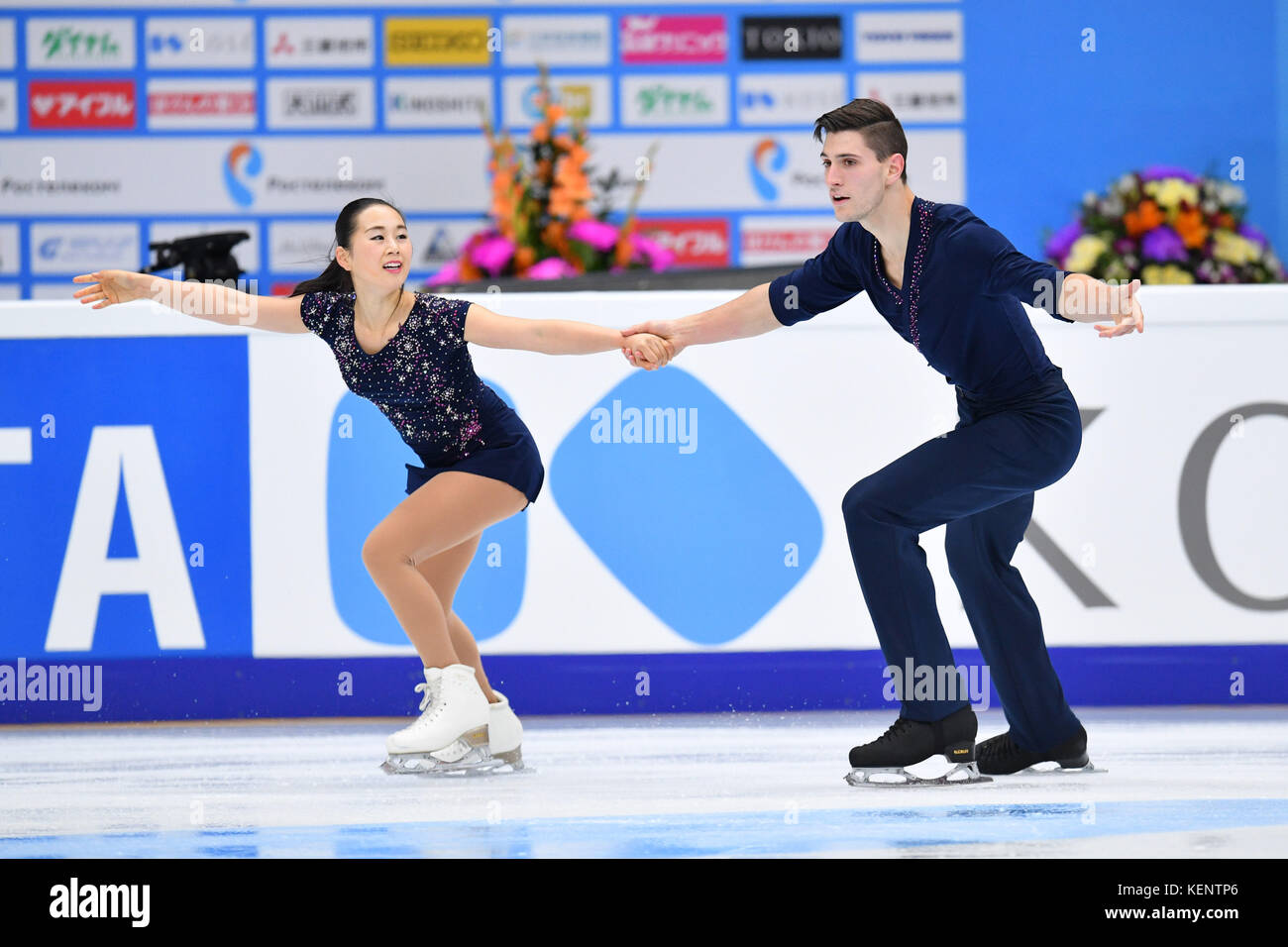 Sumire Suto & ???? ? Francis Boudreau-Audet (JPN), OCTOBER 21, 2017 ...