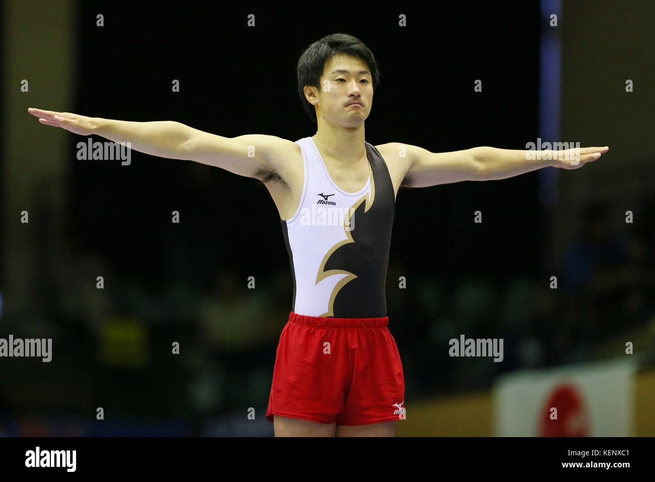 Kobayashi City Civic Gymnasium, Miyazaki, Japan. 21st Oct, 2017. Daiki ...