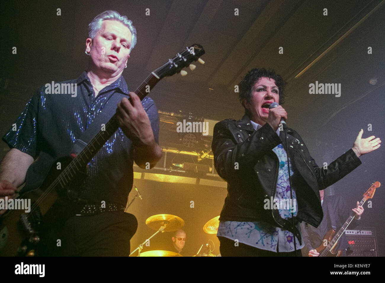 Liverpool, Merseyside, UK. 18th Oct, 2017. Steve Collins and Pauline ...
