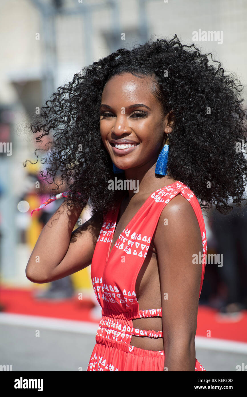 Grid Girls Circuit Americas In High Resolution Stock Photography and ...
