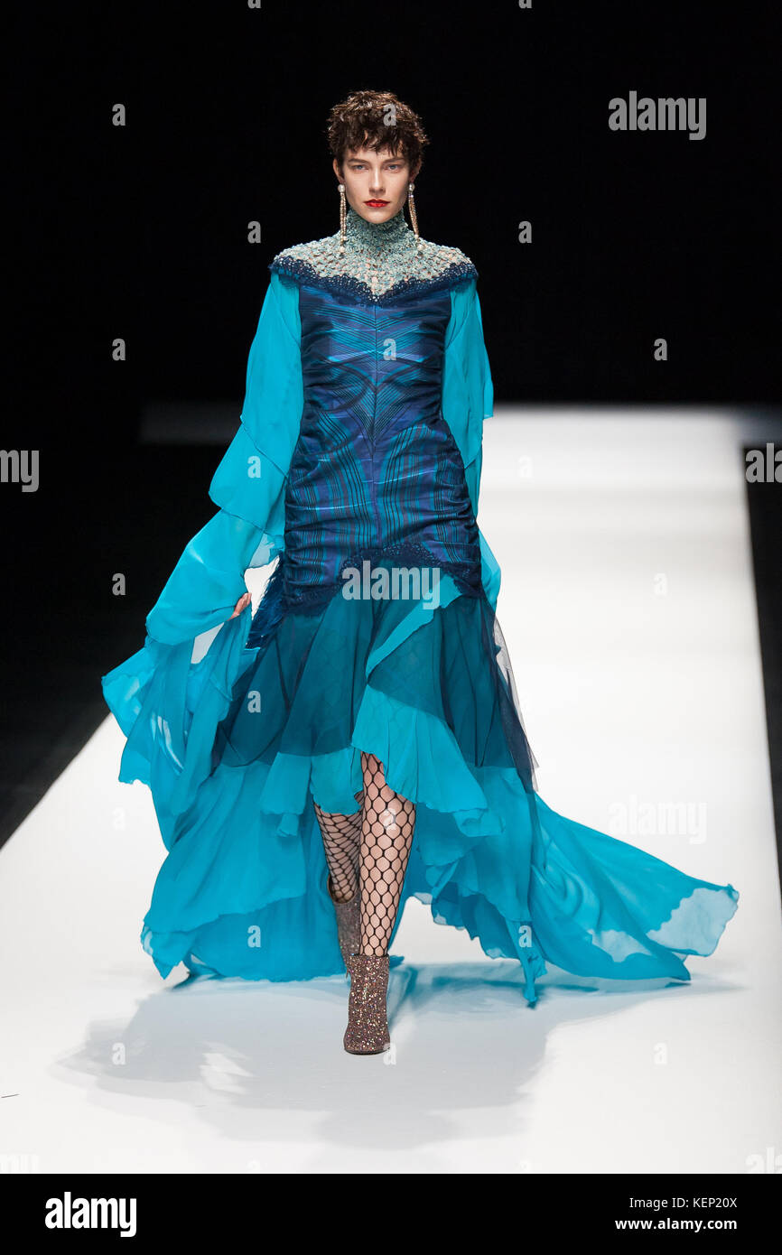 2017/10/21 Tokyo, Amazon Fashion Week Tokyo 2018 S/S Brand, Zin Kato ...