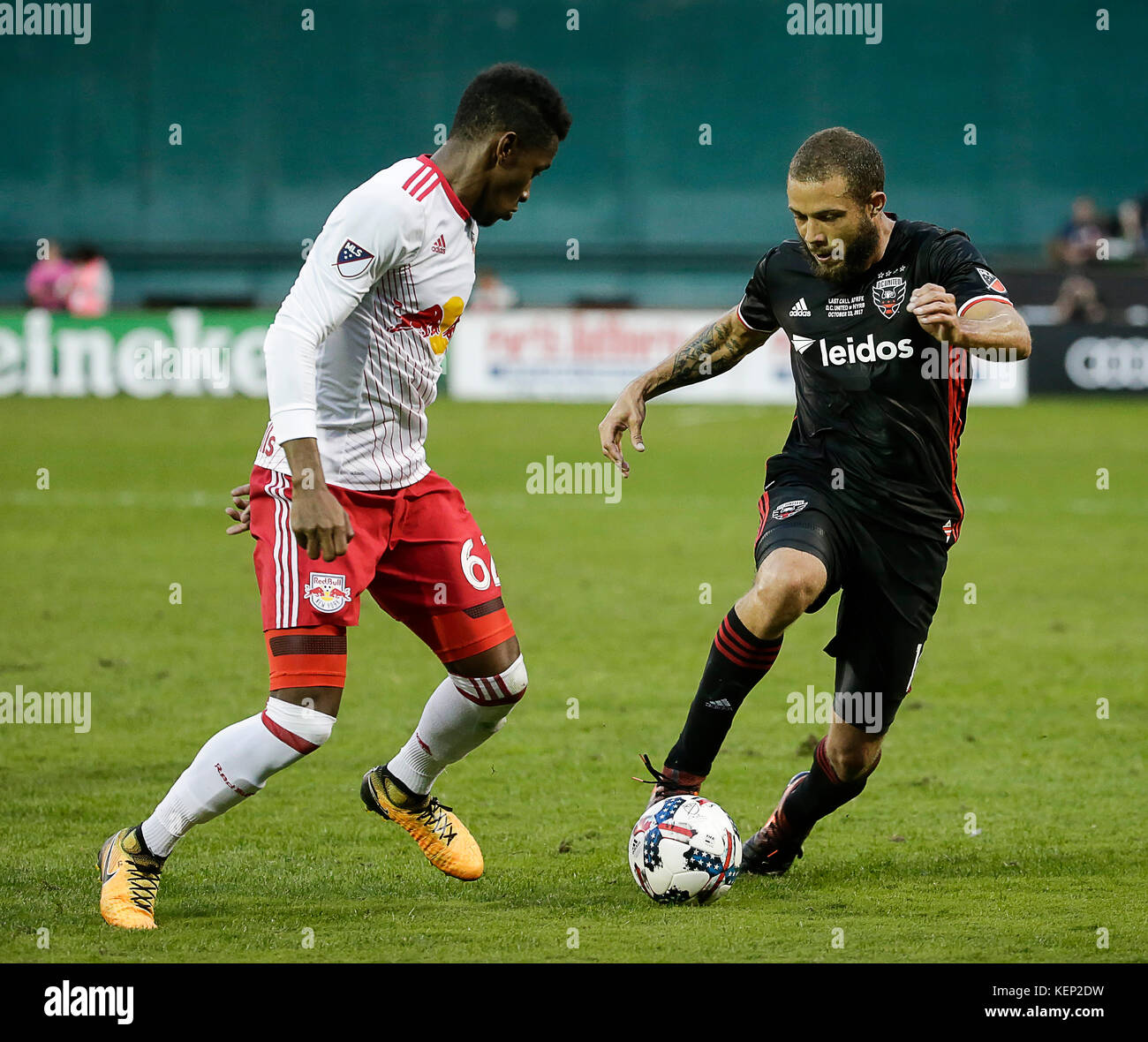 Washington DC, USA. 22nd Oct, 2017. D.C. United Midfielder #14 Nick ...
