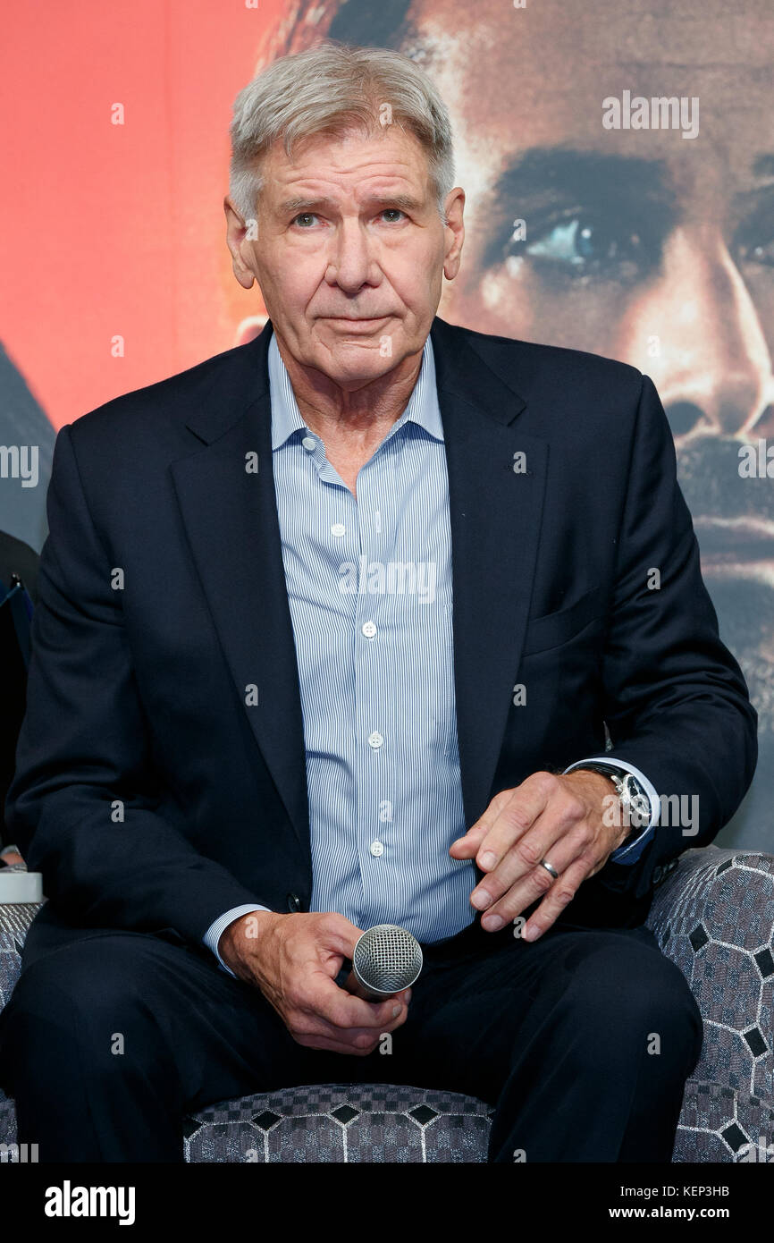 Tokyo, Japan. 23rd October, 2017. American actor and film producer ...