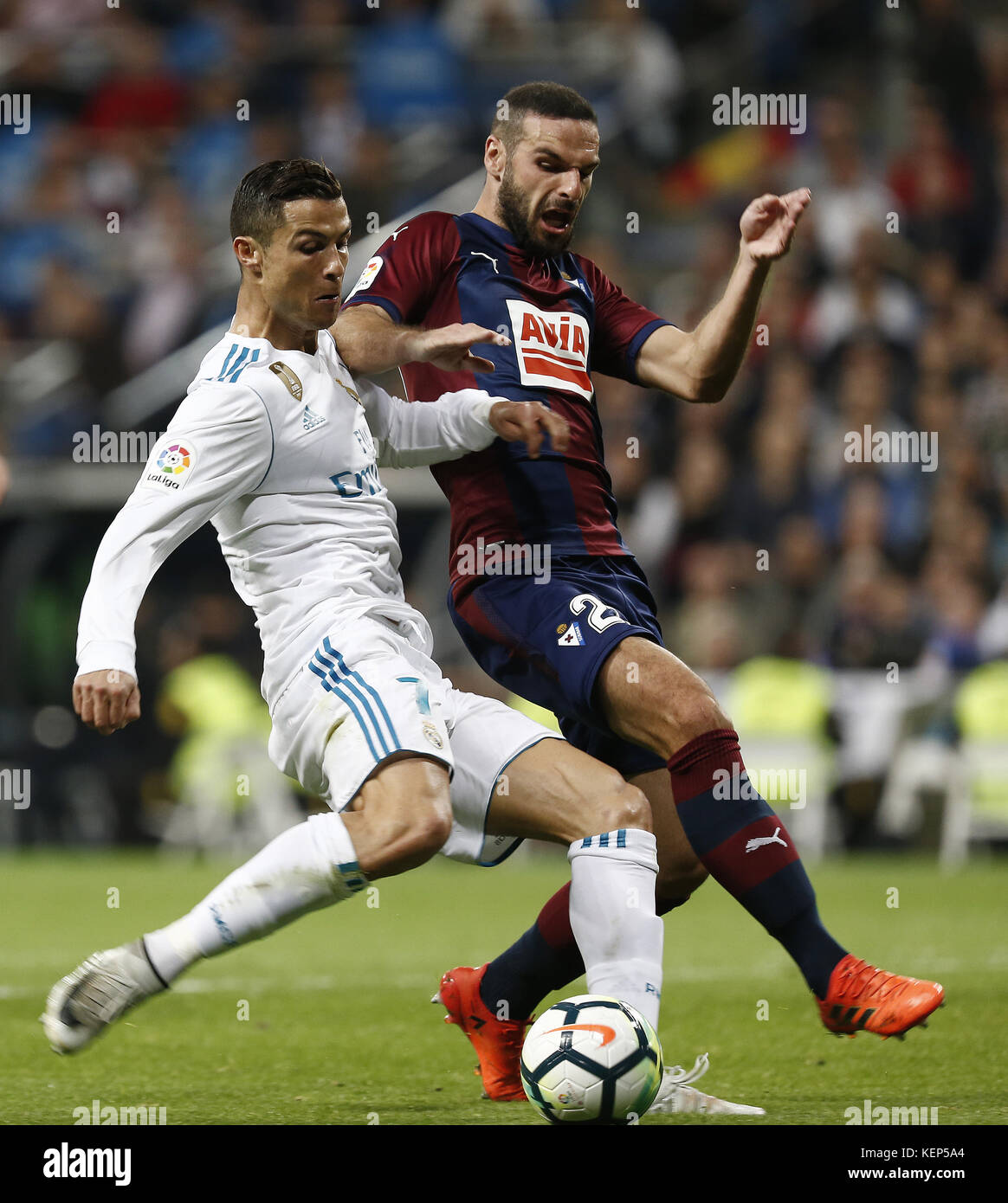 Madrid, Madrid, Spain. 22nd Oct, 2017. Real Madrid player Cristiano ...