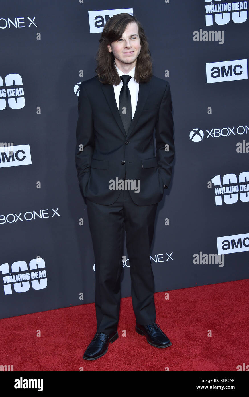 Chandler riggs premiere amcs hi-res stock photography and images - Alamy