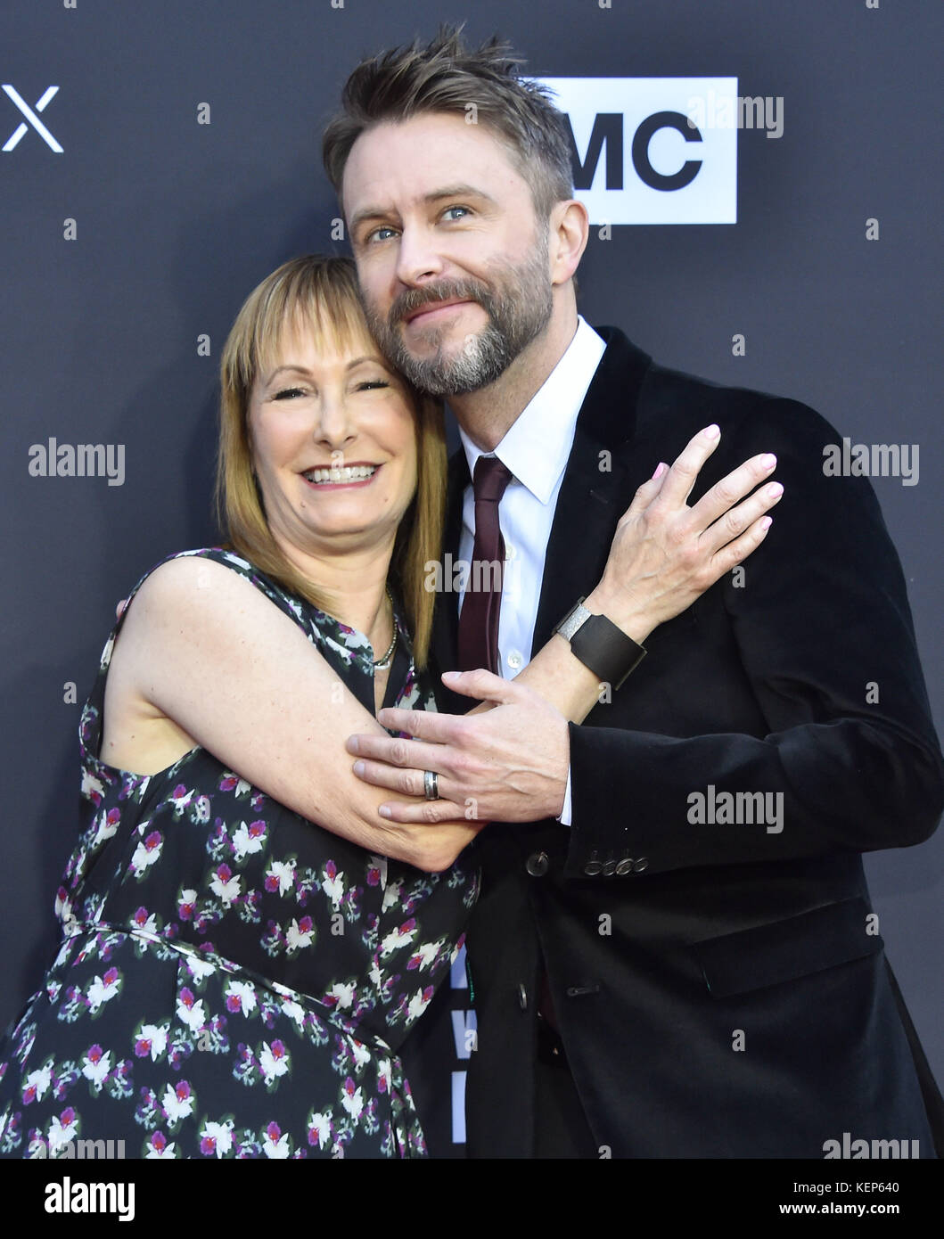 Hollywood, California, USA. 22nd Oct, 2017. Gale Anne Hurd and Chris ...