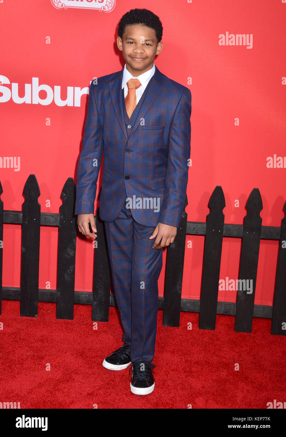 Los Angeles, USA. 22nd Oct, 2017. Tony Espinosa arriving at the ...