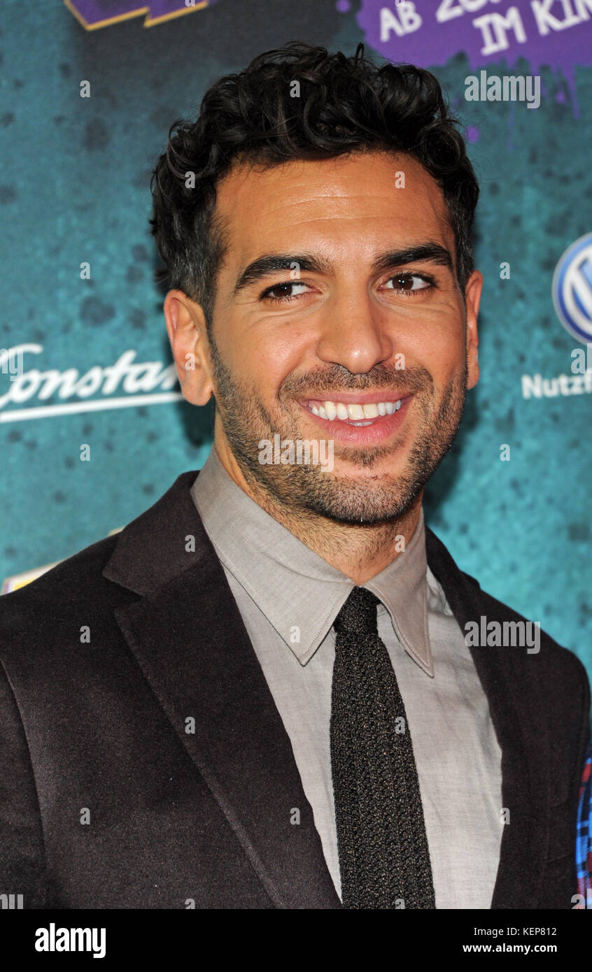 The actor Elyas M'Barek arrives for the film premiere of his movie ...