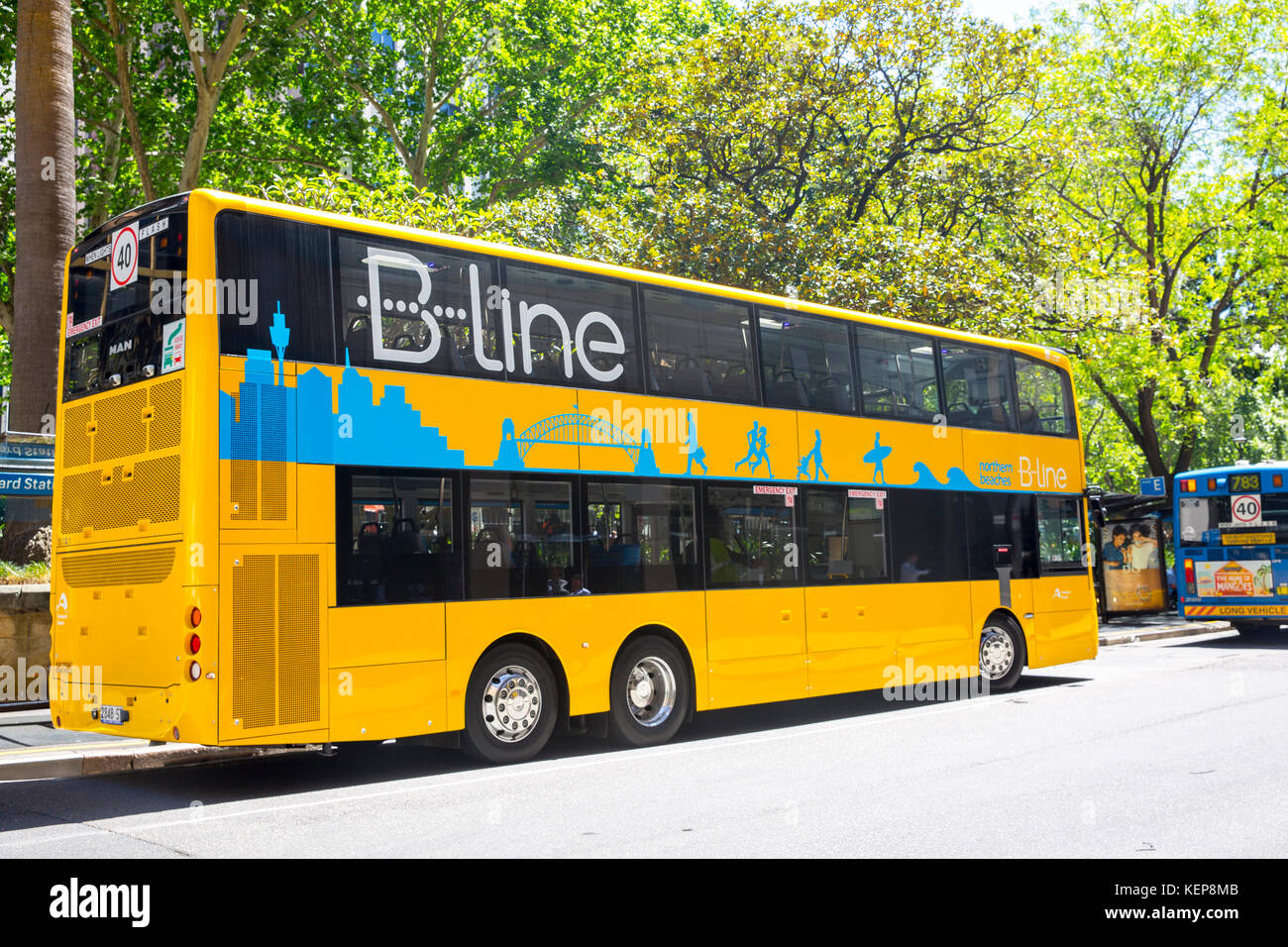 Sydney b line bus hi-res stock photography and images - Alamy