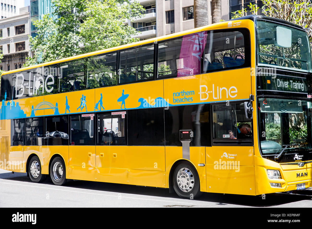 Sydney bus double decker hi-res stock photography and images - Alamy