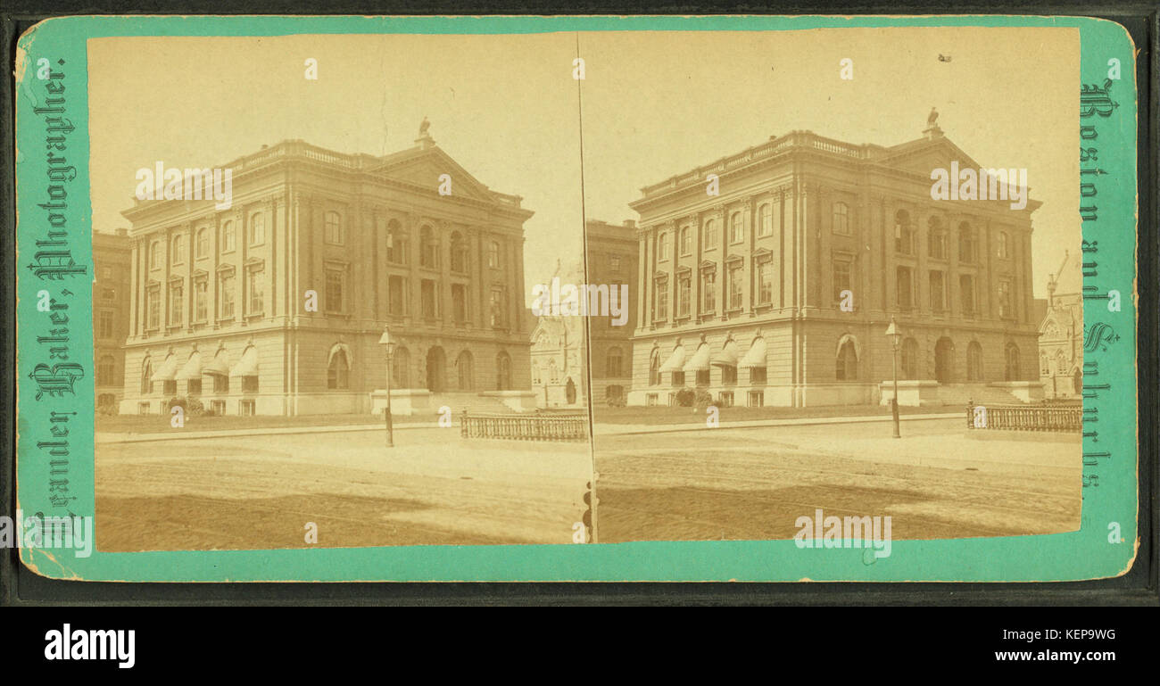 Natural history building, by Leander Baker Stock Photo - Alamy