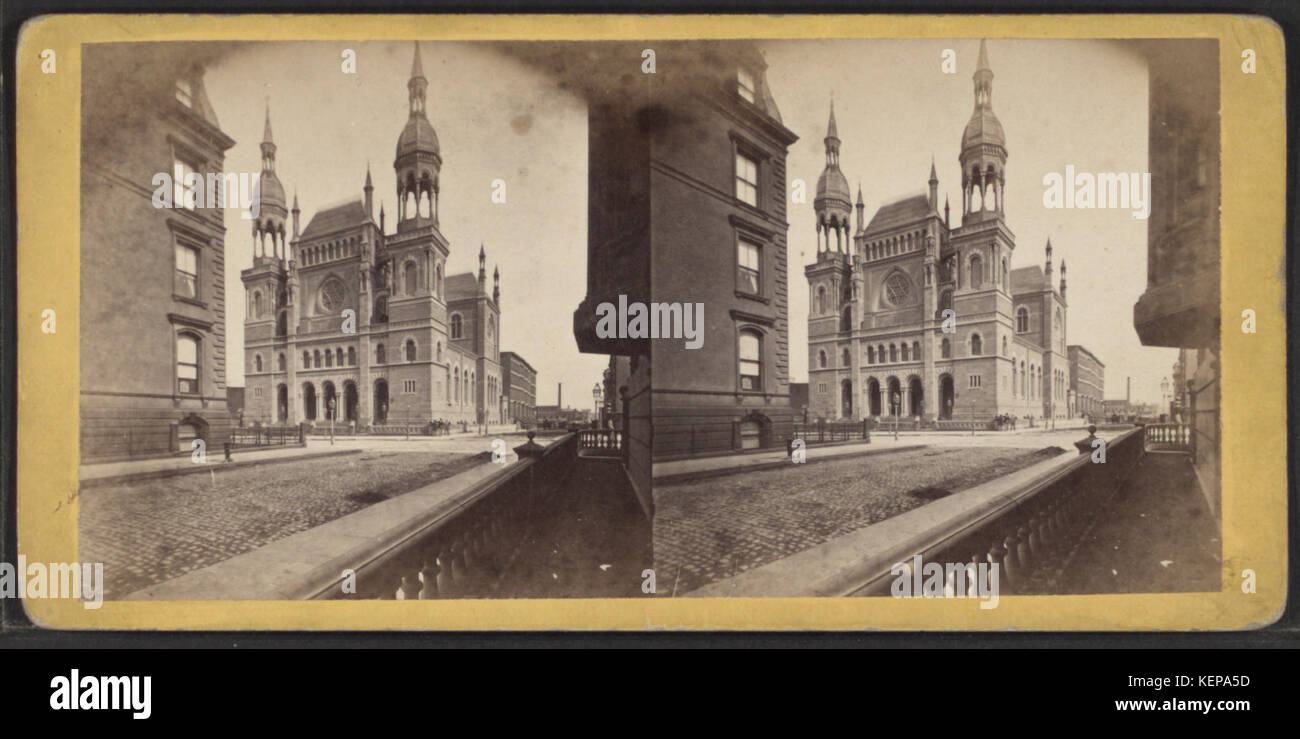 The Jewish Synagogoue, Fifth Avnue and 43rd St, from Robert N. Dennis ...