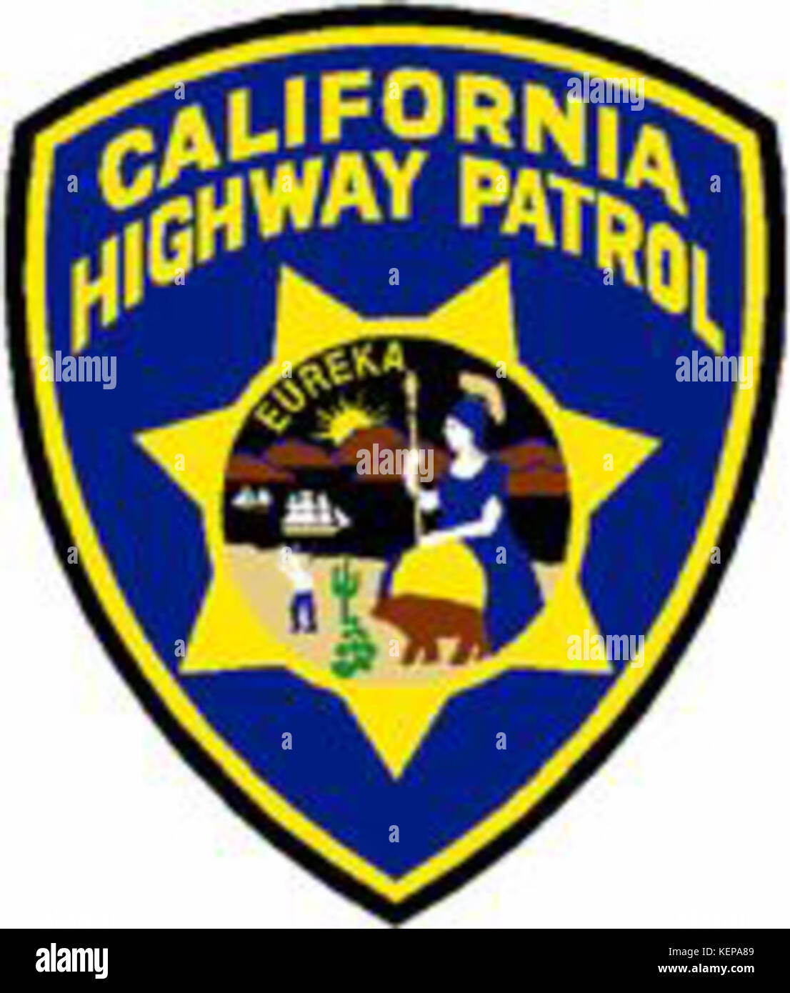CHP Shoulder Patch Stock Photo - Alamy