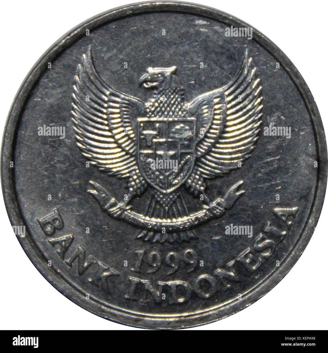 100 rupiah coin obverse Stock Photo - Alamy