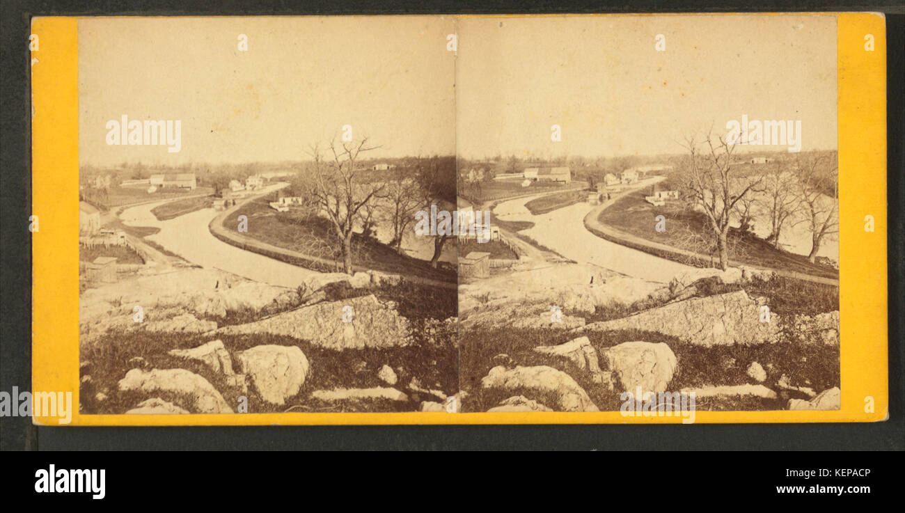 Union Canal, above the Lebanon Valley Bridge, from Robert N. Dennis ...