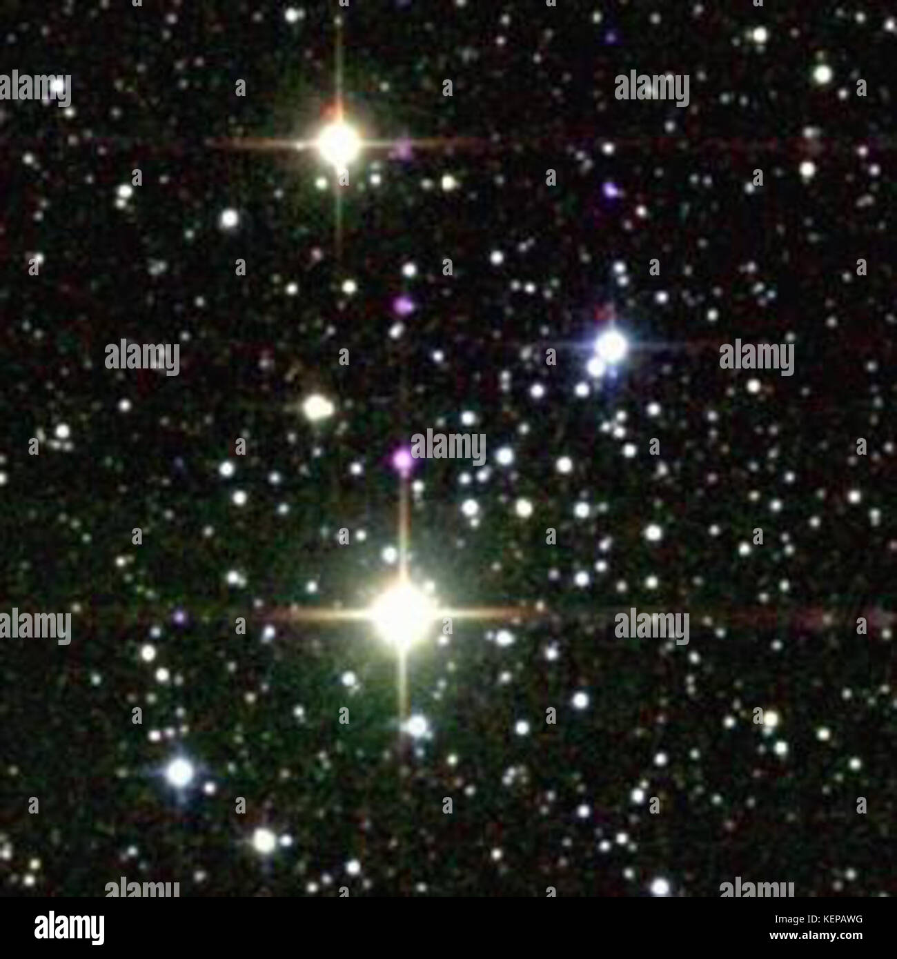 Messier object 103 Stock Photo - Alamy