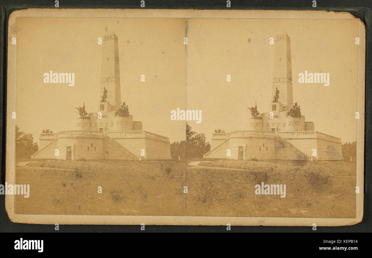 National Lincoln Monument, Springfield, Illinois, from Robert N. Dennis ...