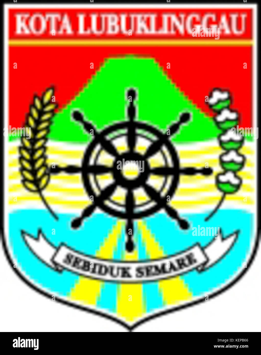 Lambang Kota Lubuklinggau Stock Photo - Alamy