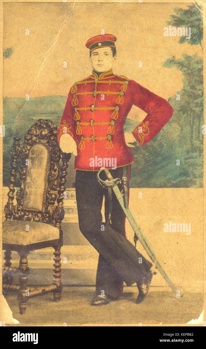 1870 Leib Garde Husar Potsdam Stock Photo - Alamy