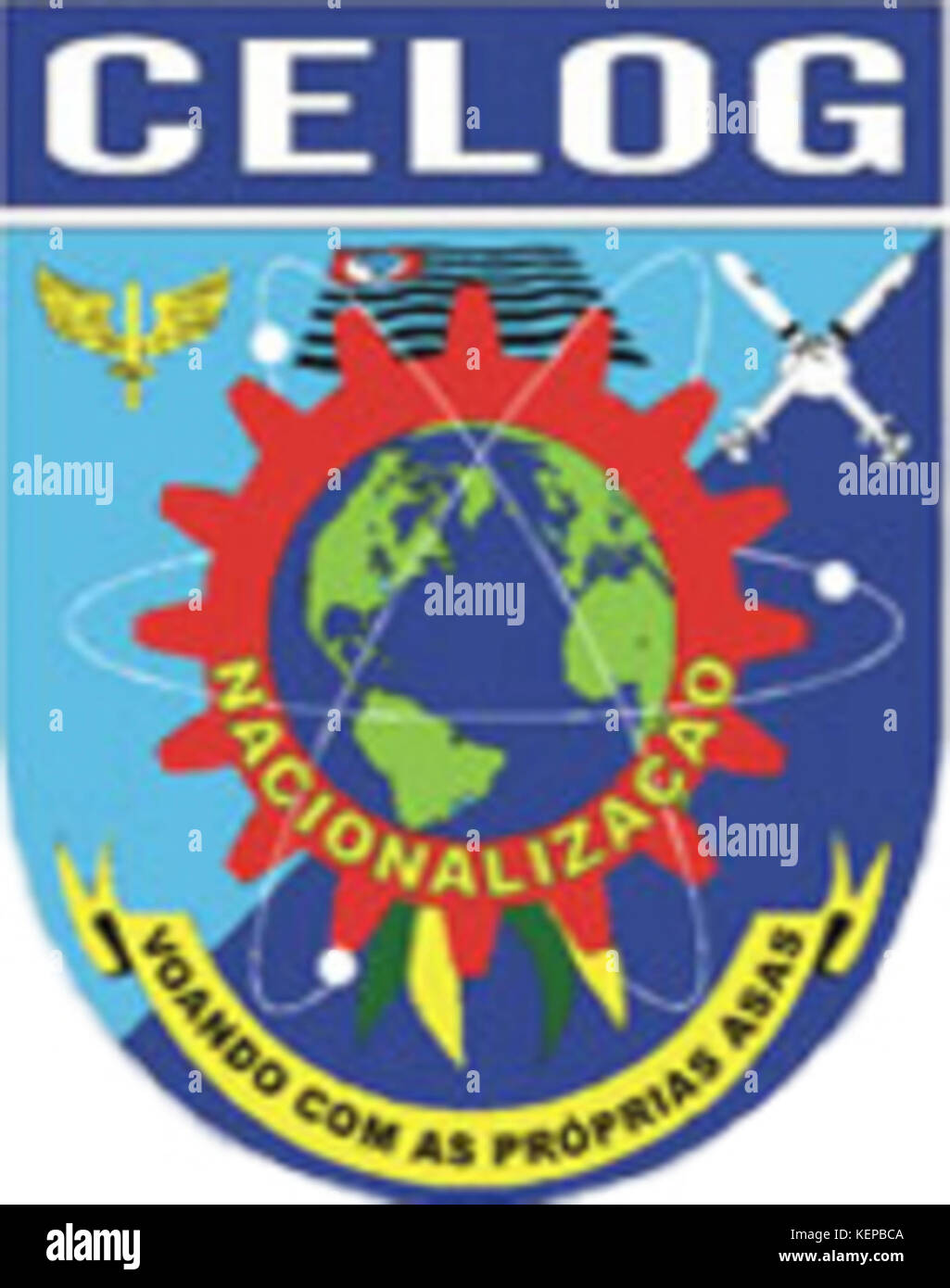 Brazil CELOG emblem Stock Photo - Alamy