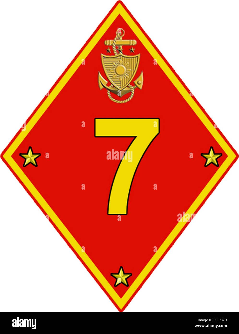 7th Marine Brigade (Reserve) Unit Seal Stock Photo - Alamy