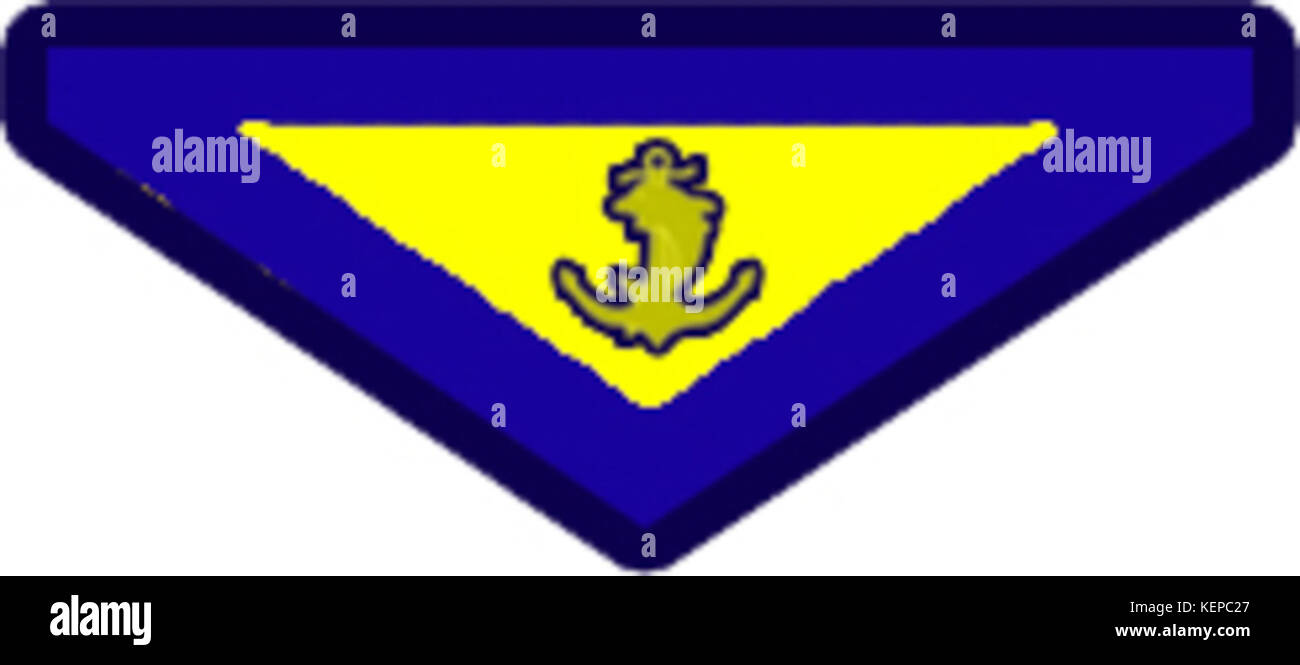 Philippine Coast Guard Coast Guardsman Recruit Rank Insignia Stock ...