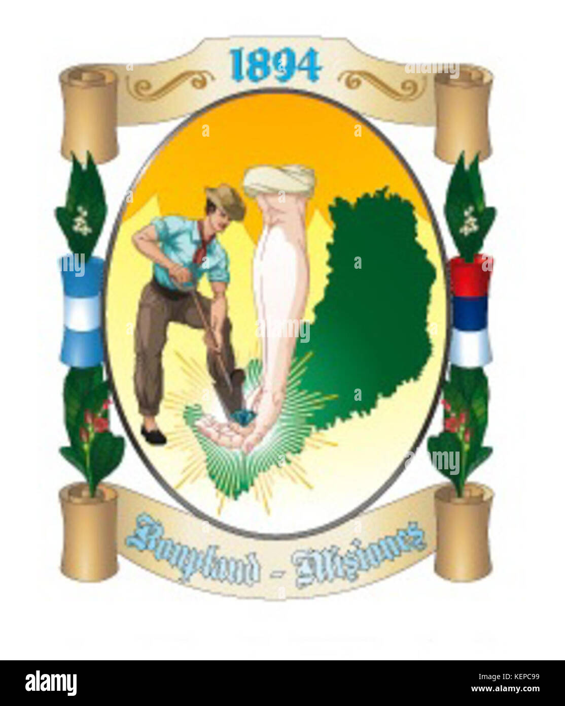 Municipalidad de Bonpland Stock Photo - Alamy