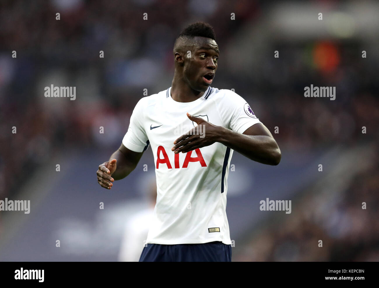 Tottenham Hotspur's Davinson Sanchez during the Premier League match at ...