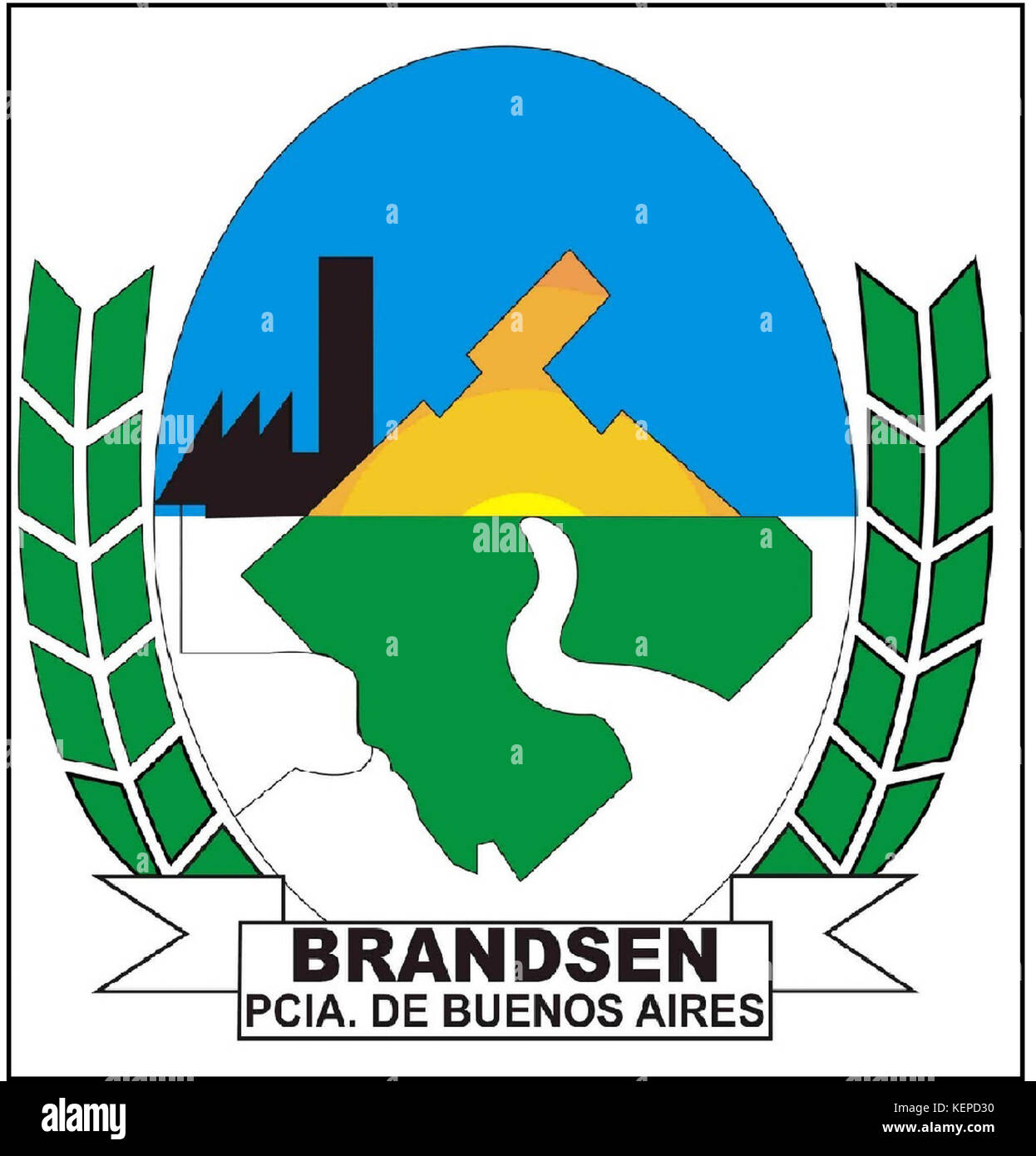 Escudo de Brandsen Stock Photo - Alamy