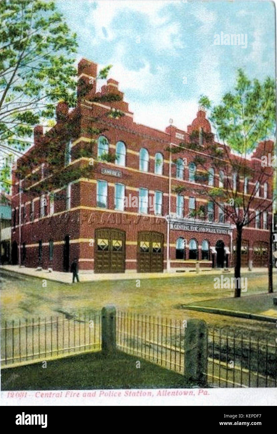 Early 1900s fire station hi-res stock photography and images - Alamy