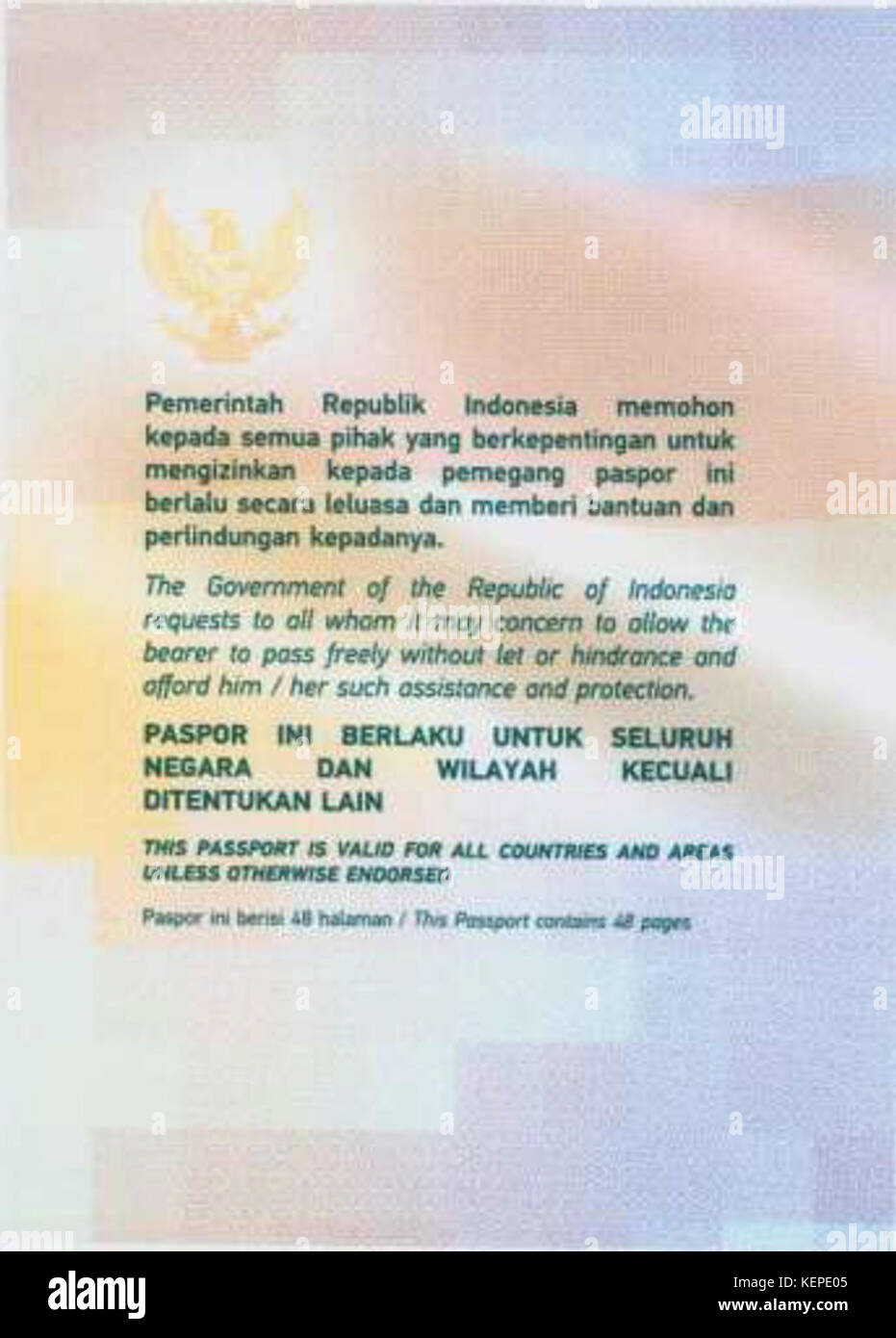 Indonesian identity card hi-res stock photography and images - Alamy