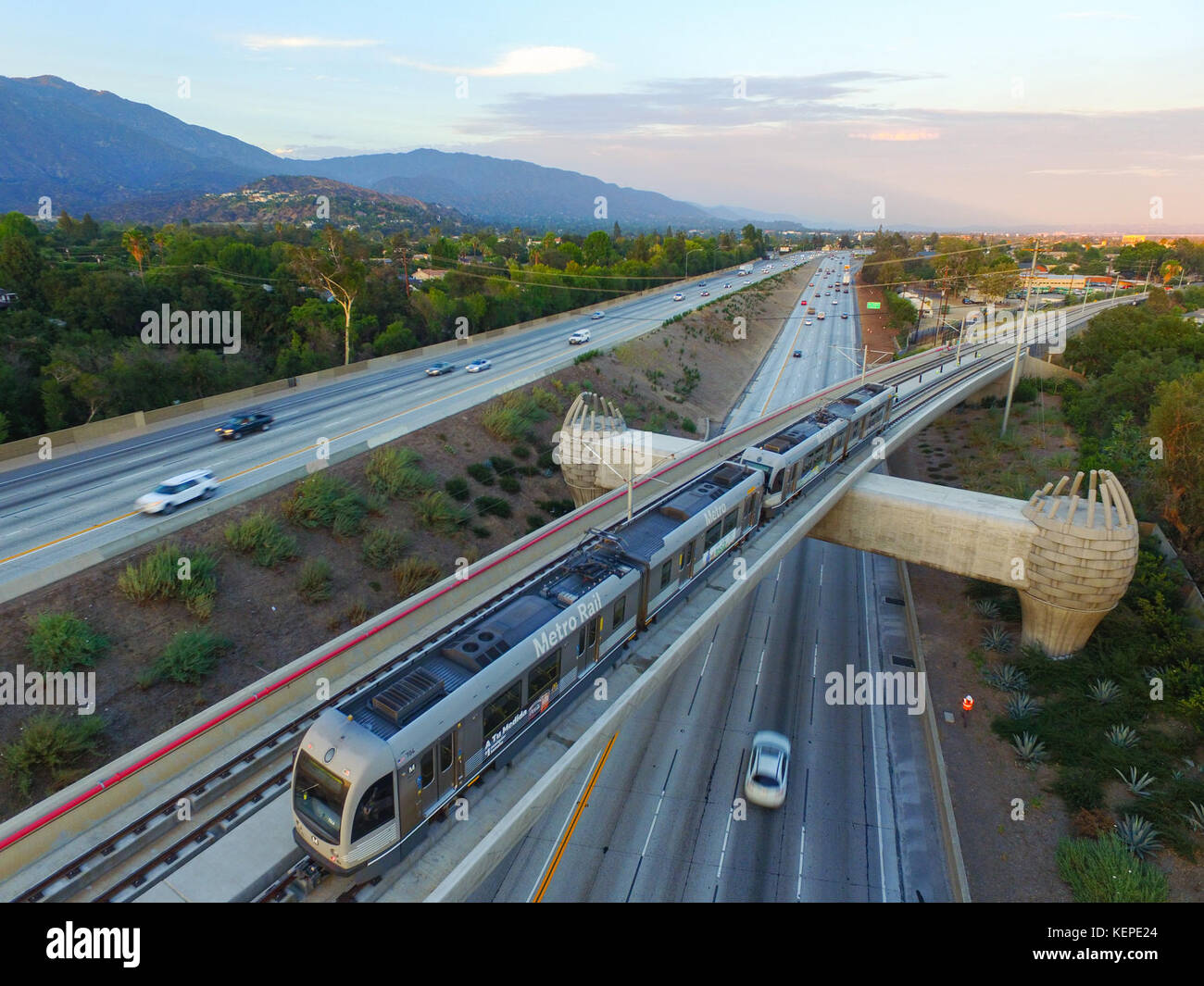 210 freeway hi-res stock photography and images - Alamy