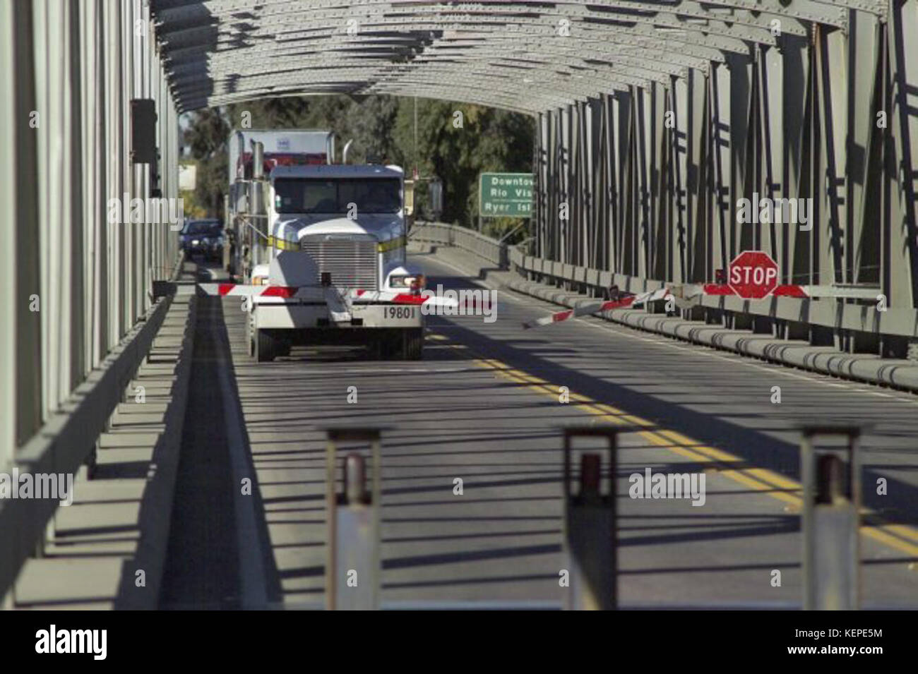 The Rio Vista Bridge, located in the U.S., is a notable example of ...
