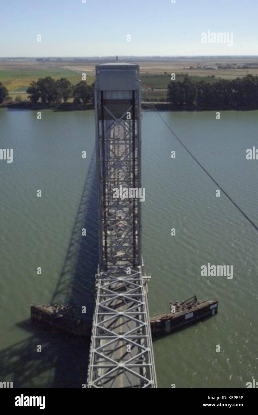 Rio Vista Bridge D050 Stock Photo - Alamy