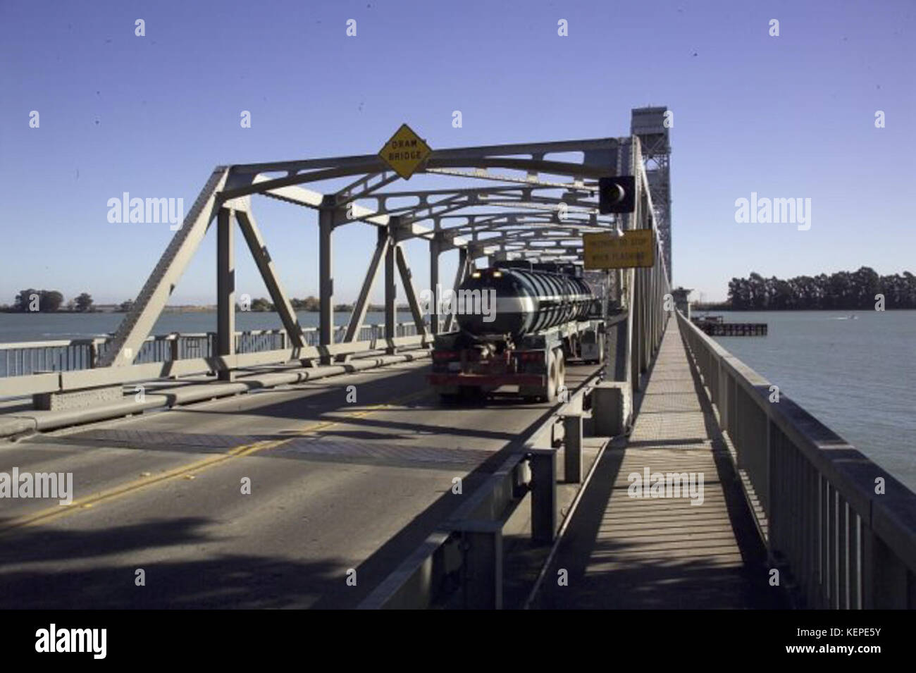 Rio Vista Bridge D125 Stock Photo - Alamy