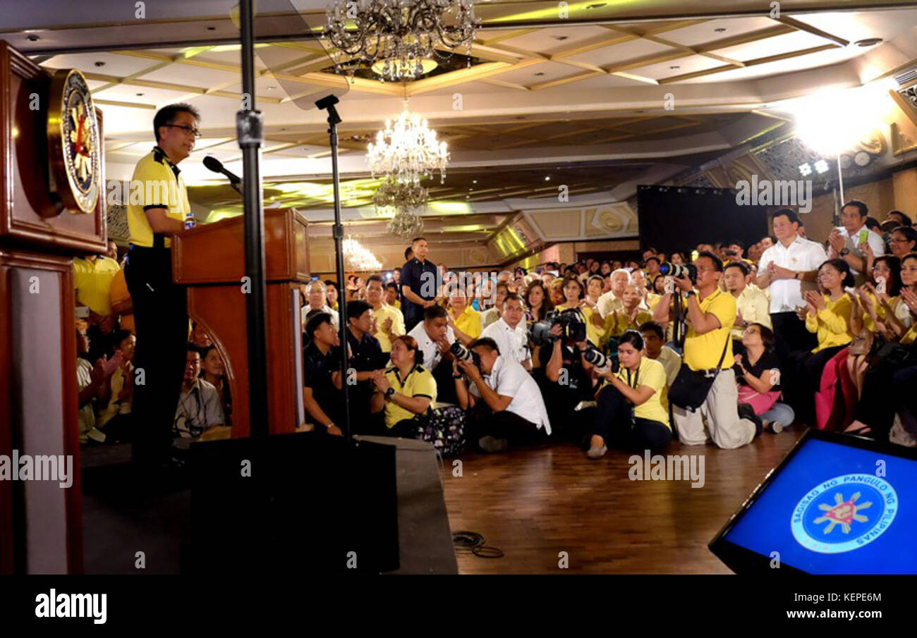 Mar Roxas launches presidential campaign 7.31.15 Stock Photo - Alamy