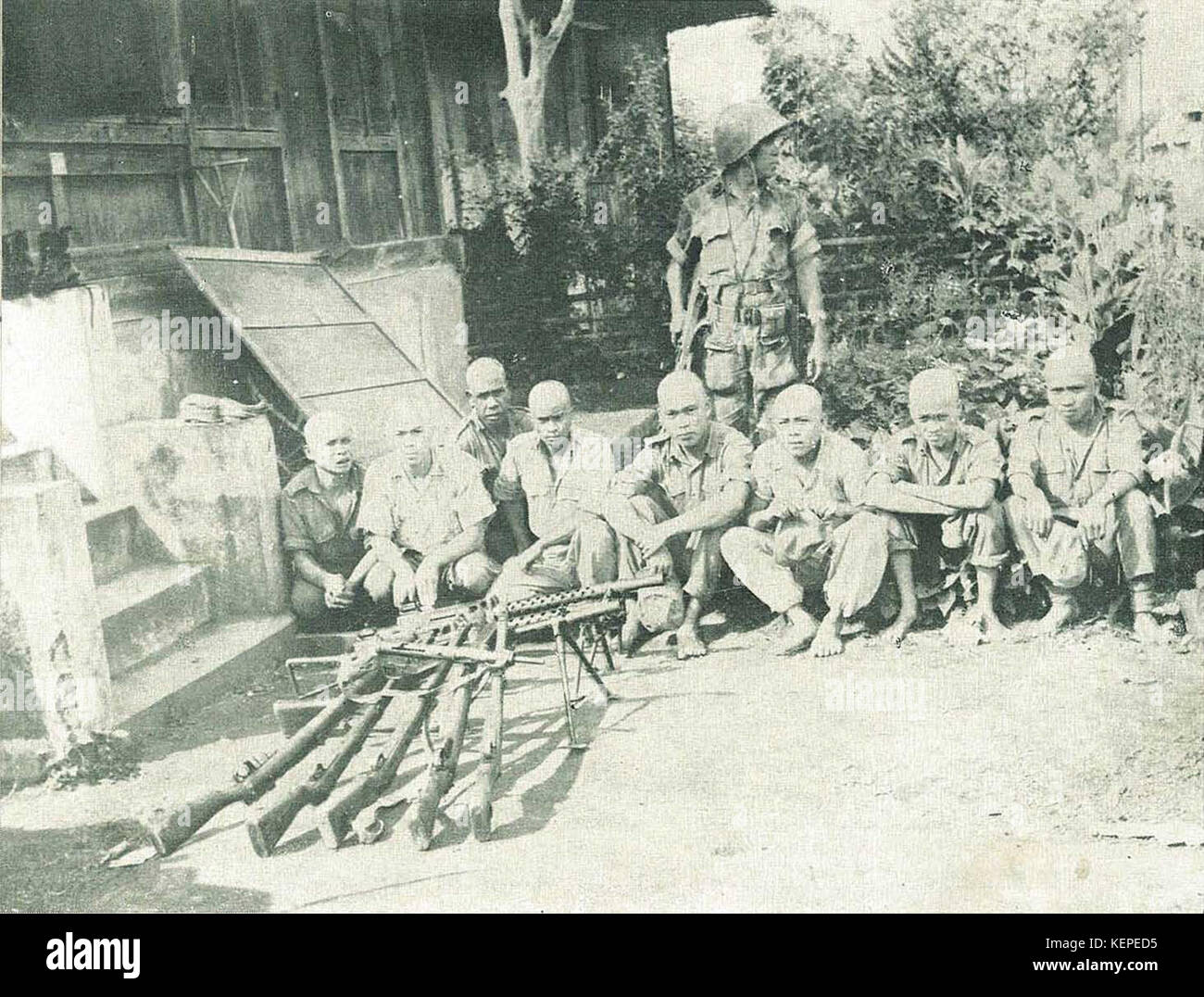 Captured PERMESTA troops, Jalesveva Jayamahe, p142 Stock Photo - Alamy