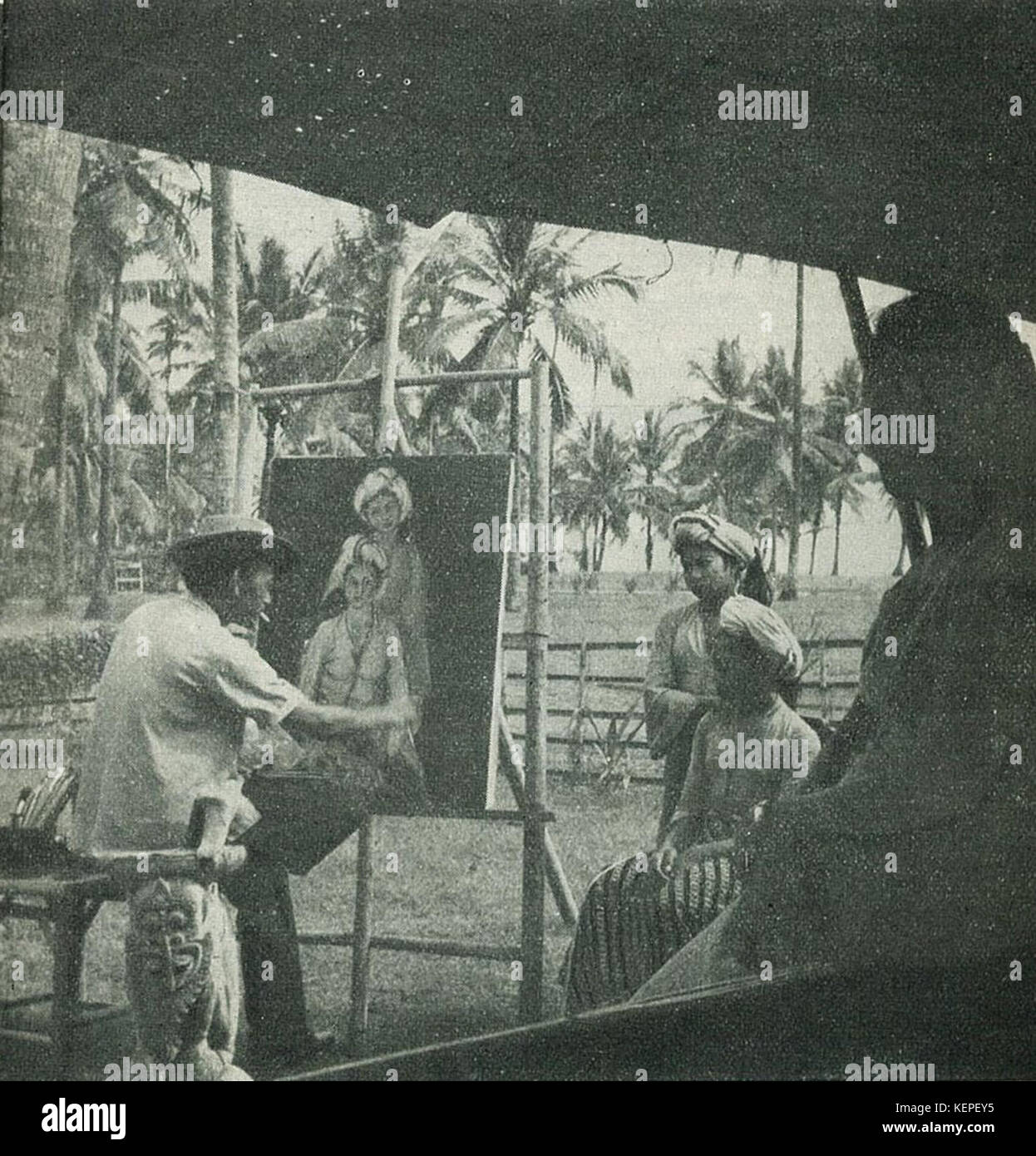 Agus Djaja painting at Sanur Beach, Bali The Isle of the Gods, p21 ...