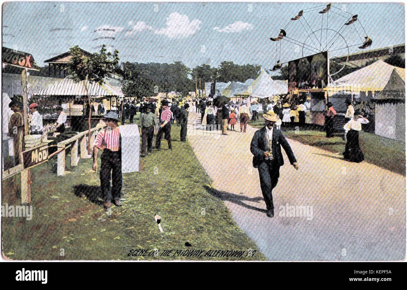 Midway carnival rides hi-res stock photography and images - Alamy