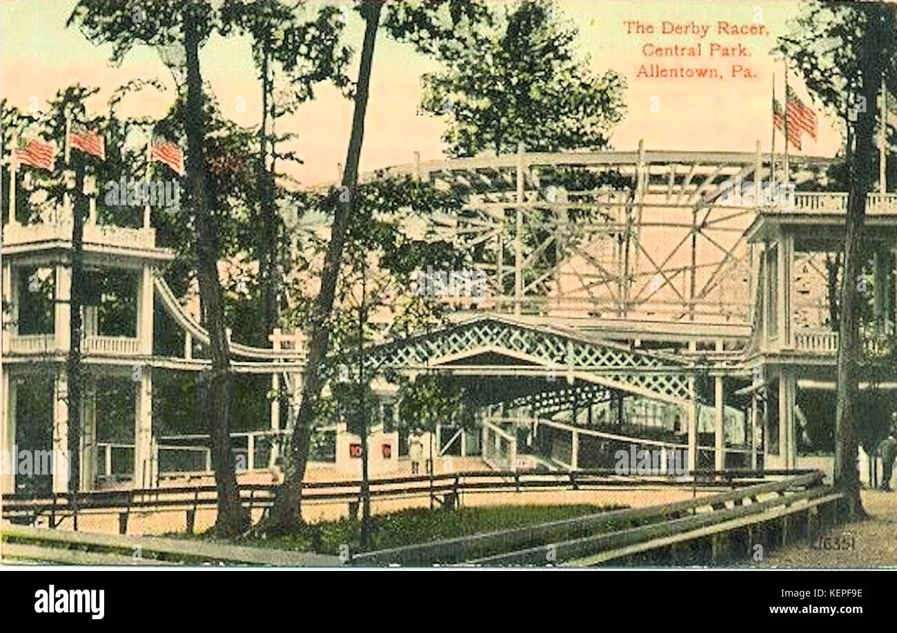 1910 Central Park Derby Racer Stock Photo - Alamy