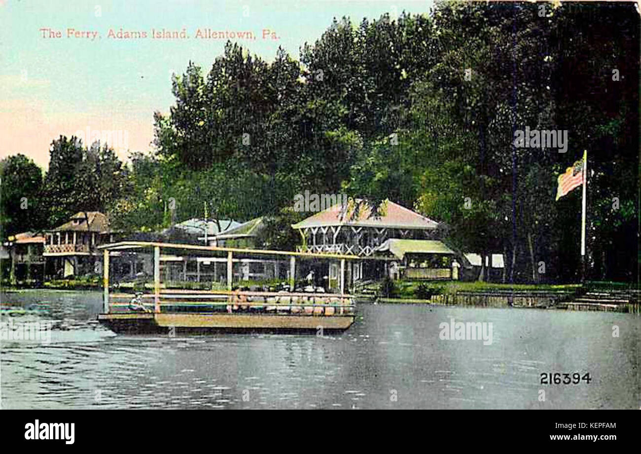 1910 Adams Island Stock Photo - Alamy