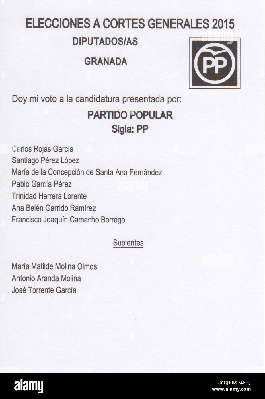 2023 spanish general election hi-res stock photography and images - Alamy