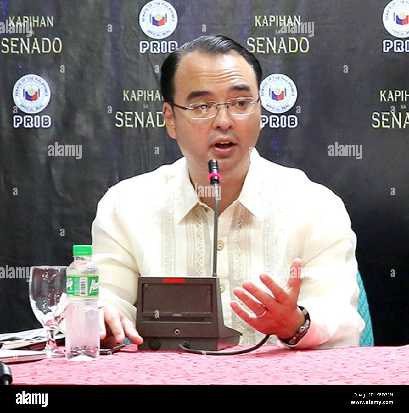 Alan Peter Cayetano Stock Photo - Alamy