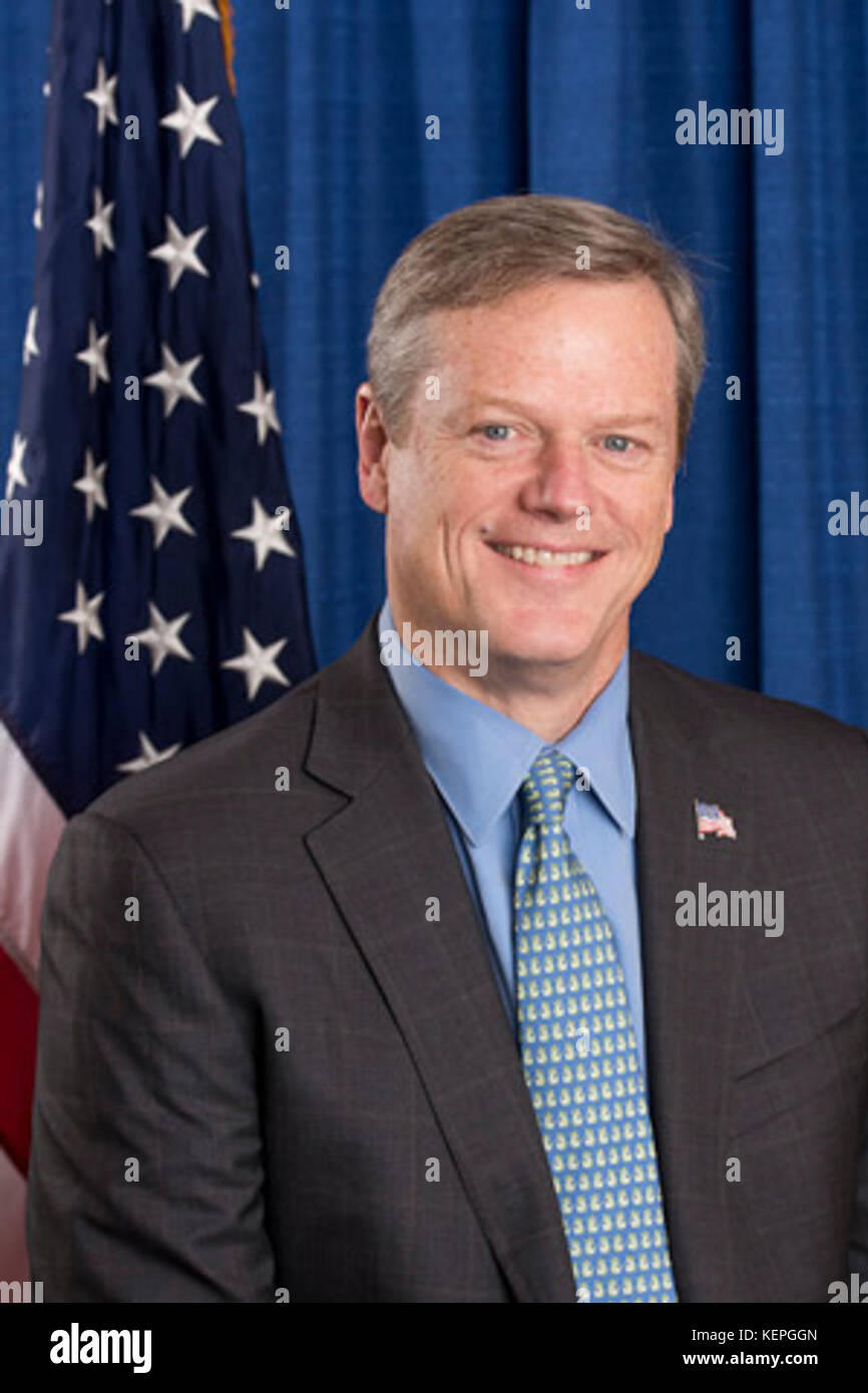 Charlie Baker official portrait Stock Photo - Alamy