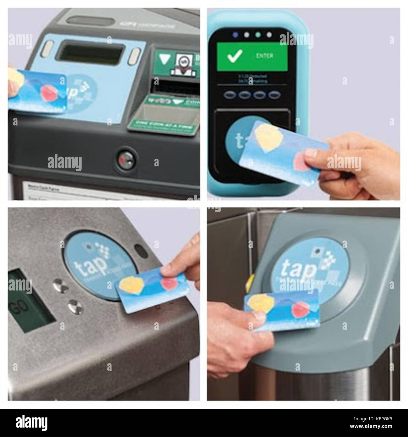 TAP Farebox COLLAGE Stock Photo - Alamy