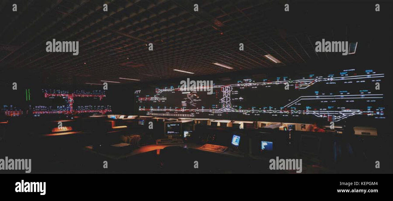 BART Operations Control Center Stock Photo - Alamy