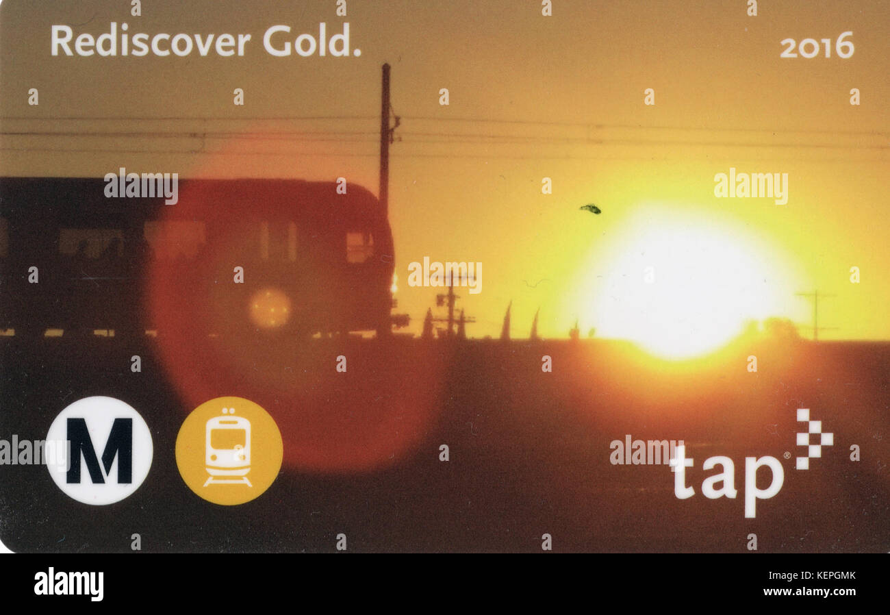 Gold Line TAP Card Stock Photo - Alamy